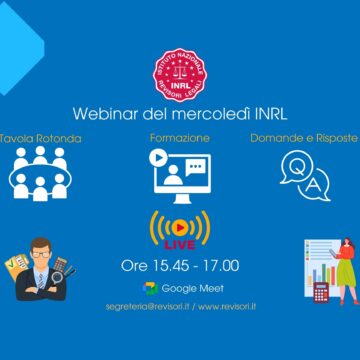 My Account – INRL – Istituto Nazionale Revisori Legali